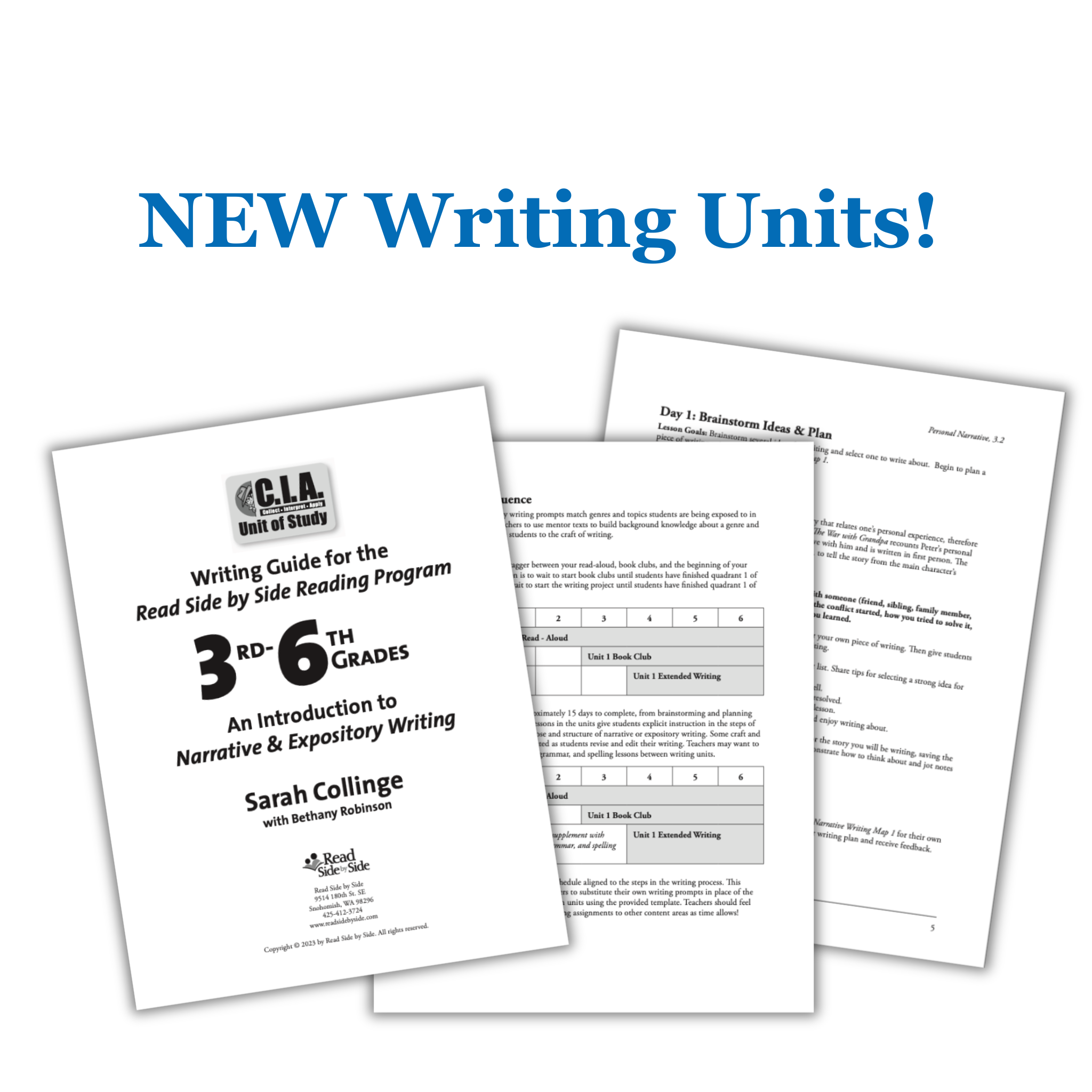 Shop for the Read Side by Side Reading Program, Grades 3-6